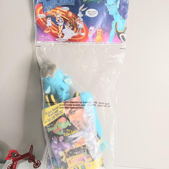 McDonald's | Toys | 996 Space Jam Moon Stars Blanco Warner Brother ...